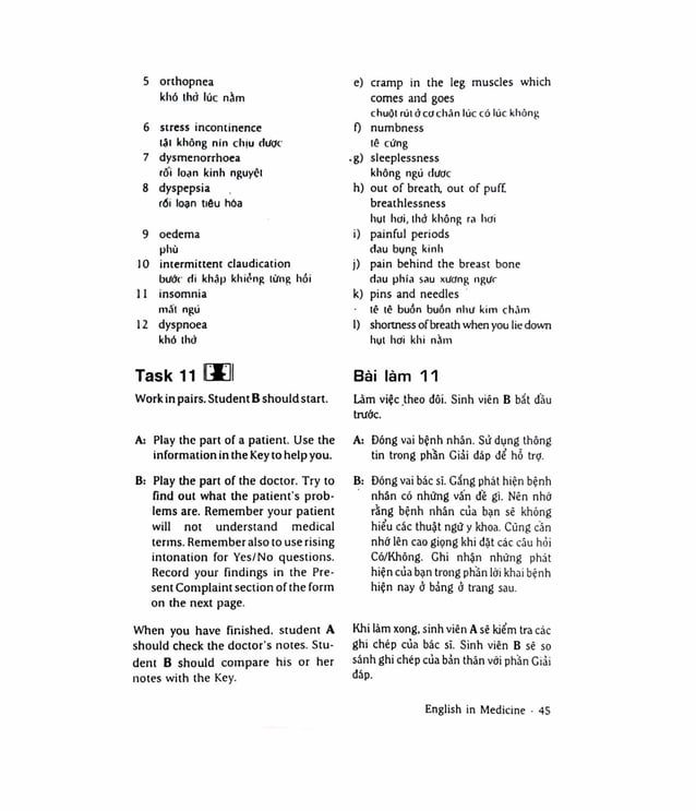 Tieng anh trong y khoa | PDF