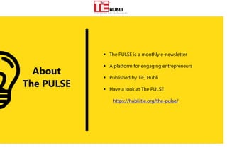 Benefits of Advertising with The PULSE, a monthly newsletter for ...