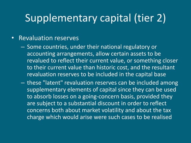 Tier 1, 2 and 3 Capital based on the Basel II accord | PPT