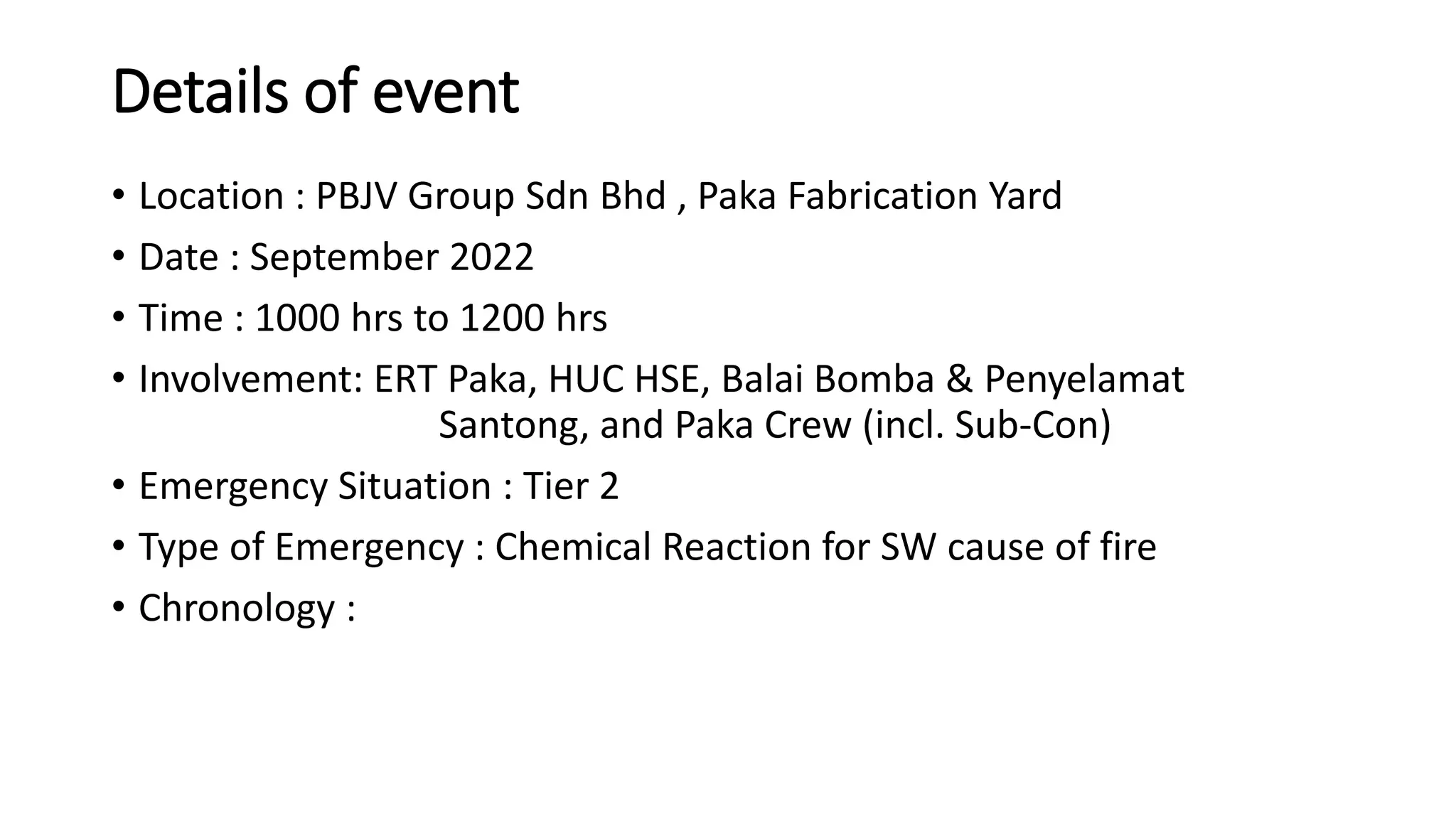 TIER 2 EMERGENCY DRILL EXERCISE.pptx