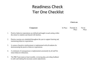 Tier 2 training | PPT