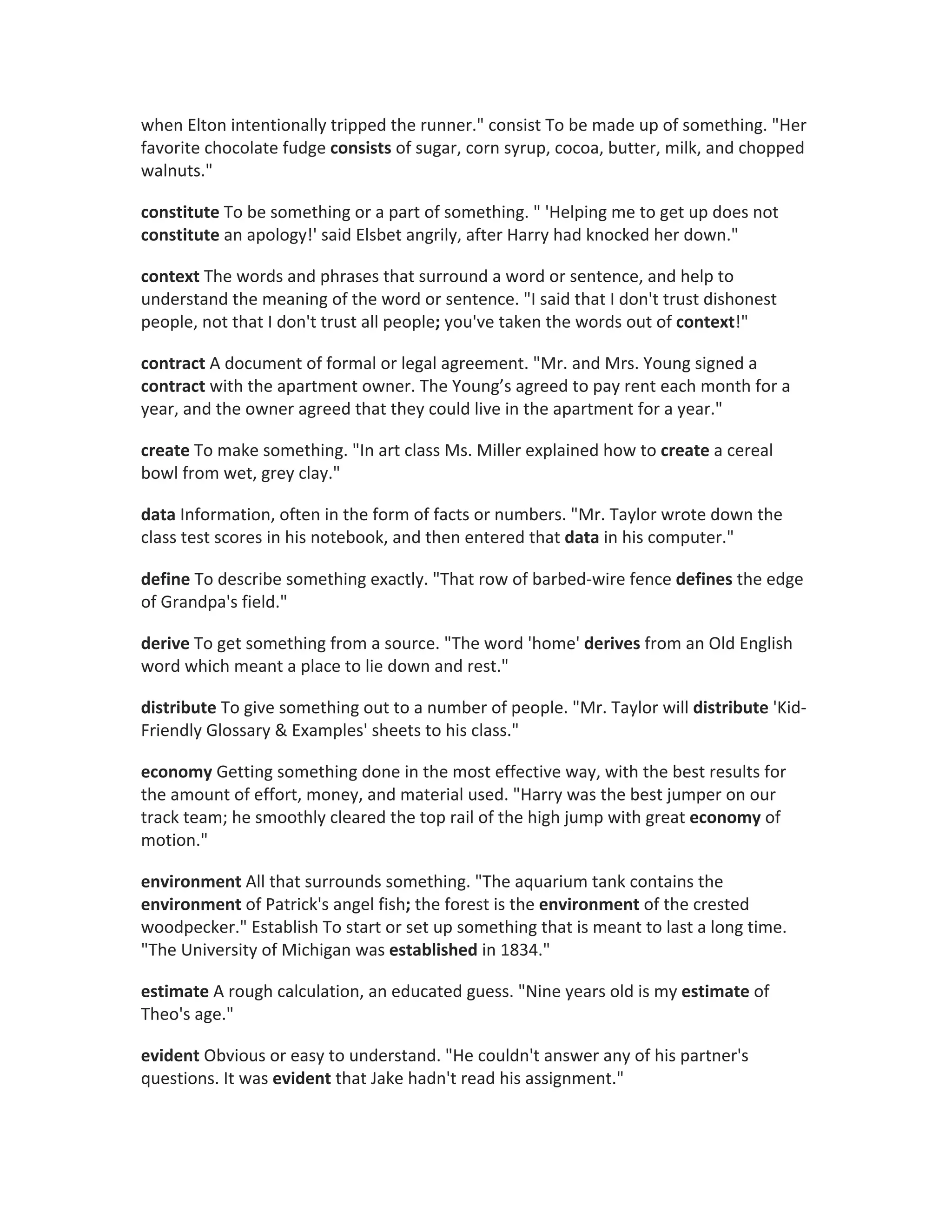 Tier 2 vocabulary | PDF