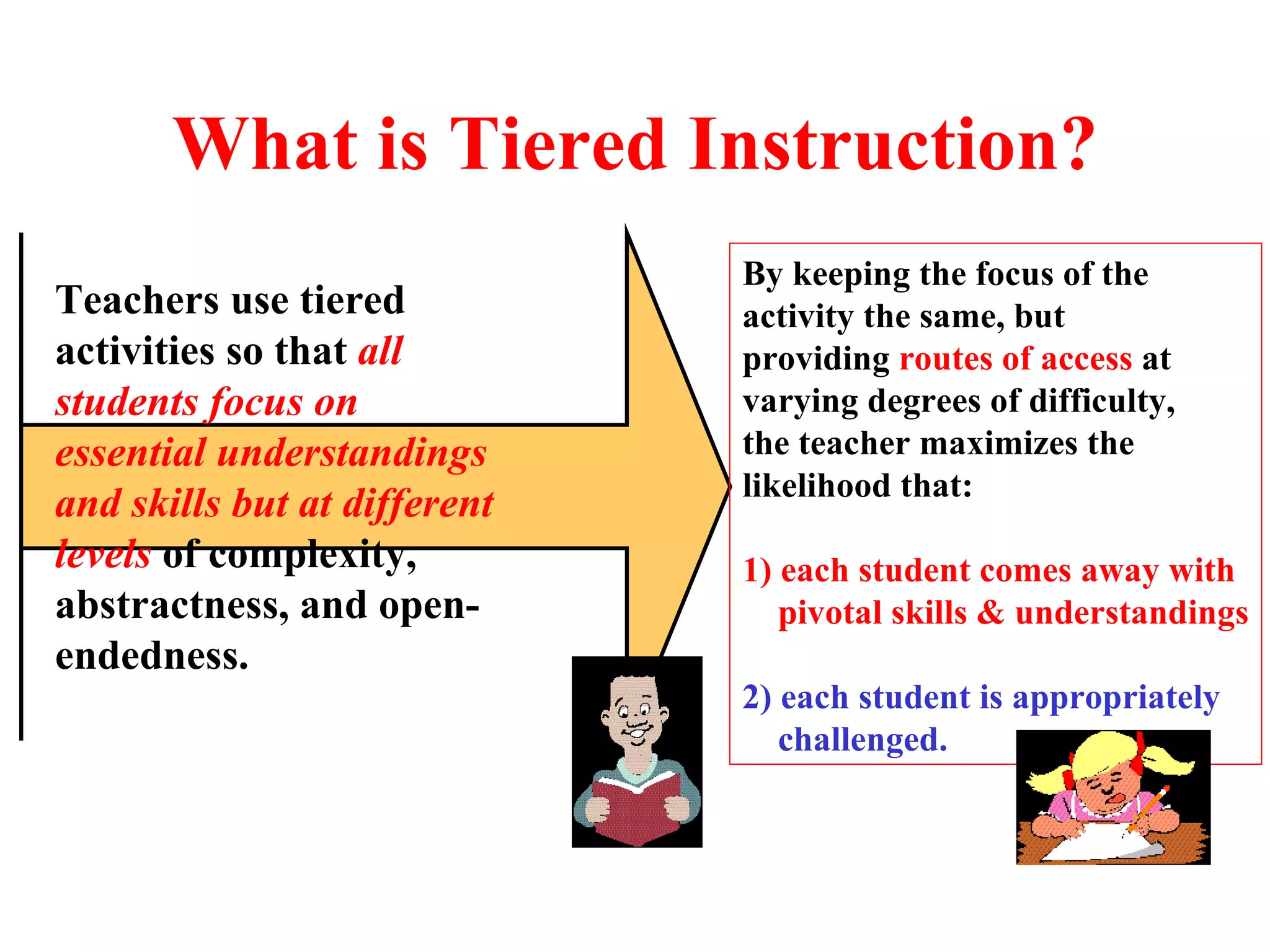 Tiered Instruction | PPT