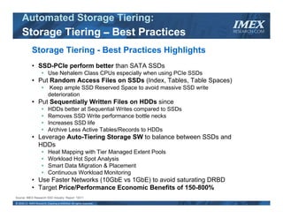 Key to Efficient Tiered Storage Infrastructure | PPT