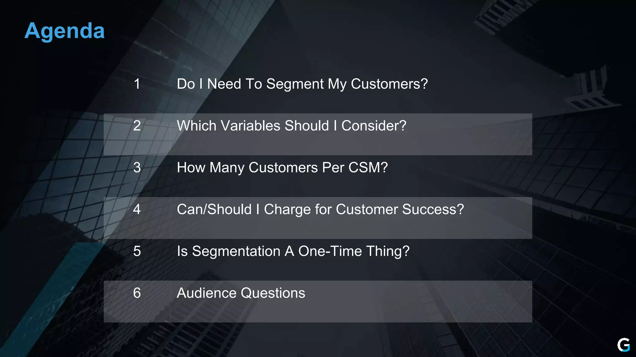 Tiering, Prioritising, and Segmenting Your Customers | PPTX