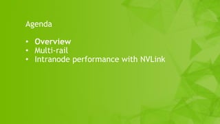 Benefits of Multi-rail Cluster Architectures for GPU-based Nodes | PDF