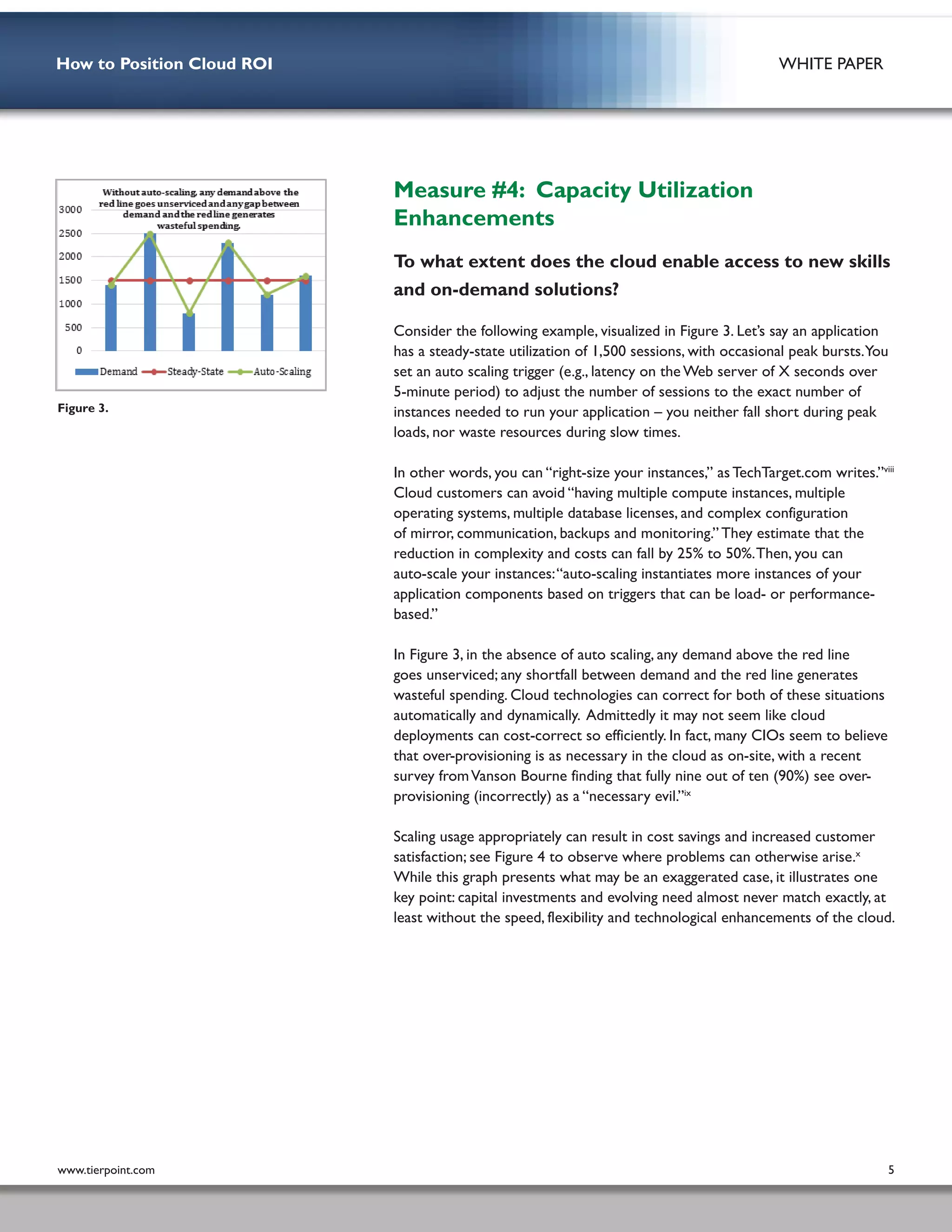TierPoint white paper_How_to_Position_Cloud_ROI_2015 | PDF