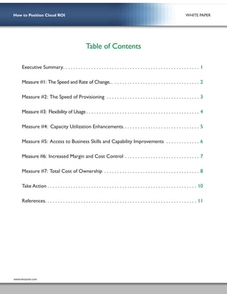 TierPoint white paper_How_to_Position_Cloud_ROI_2015 | PDF