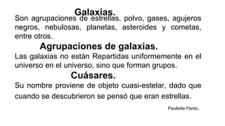 Tierra y universo | PPTX