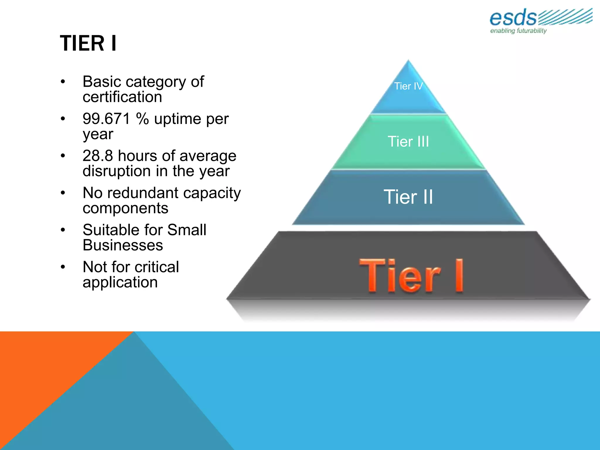 Tier standards in data center, are you sure about their differences? | PPTX