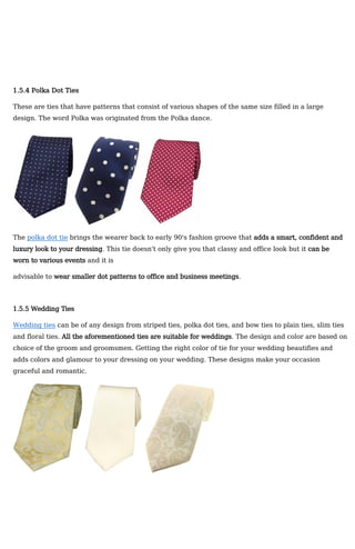 A Perfect Tie Guide | PDF