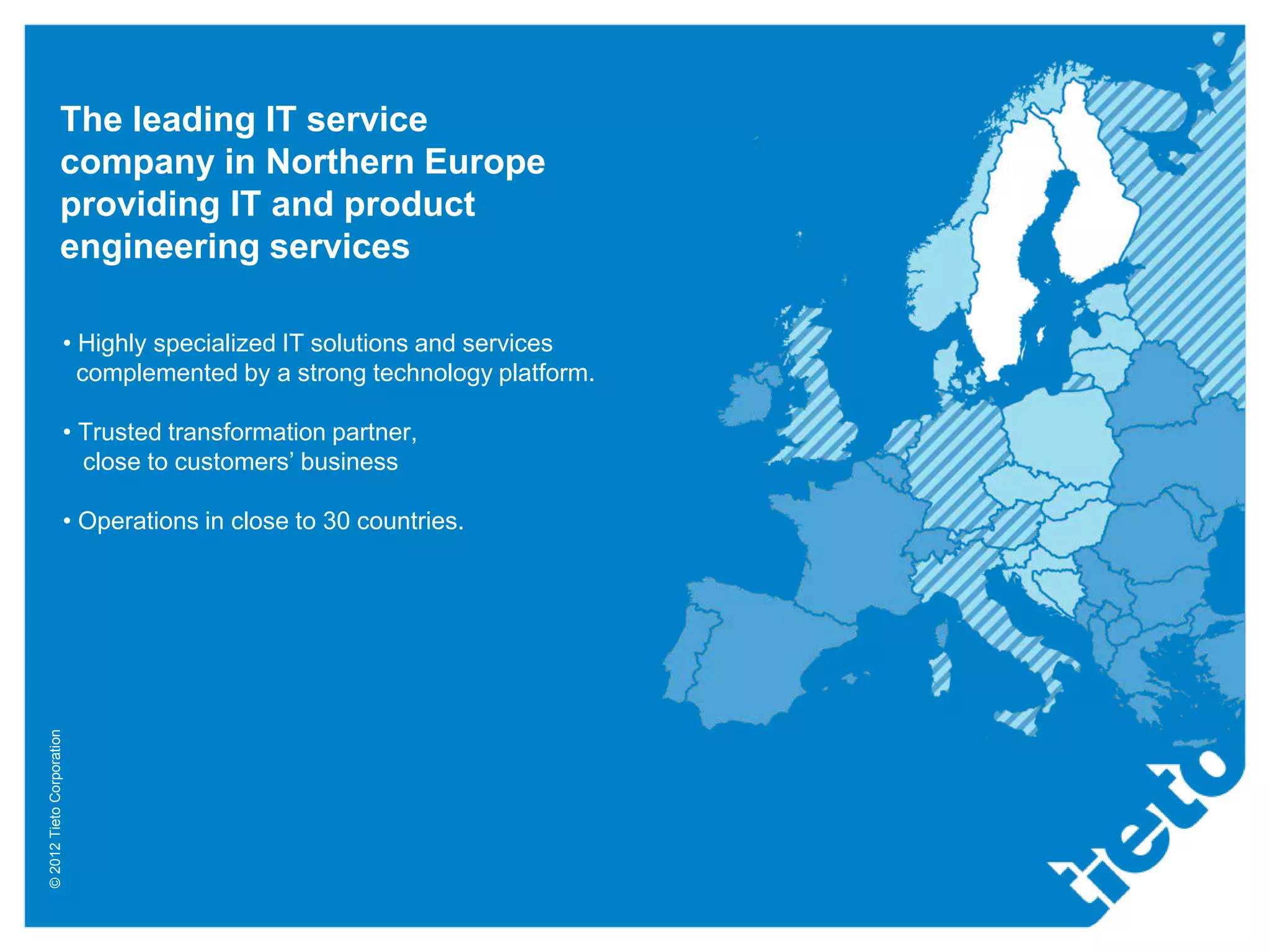 Tieto Company Presentation | PPTX