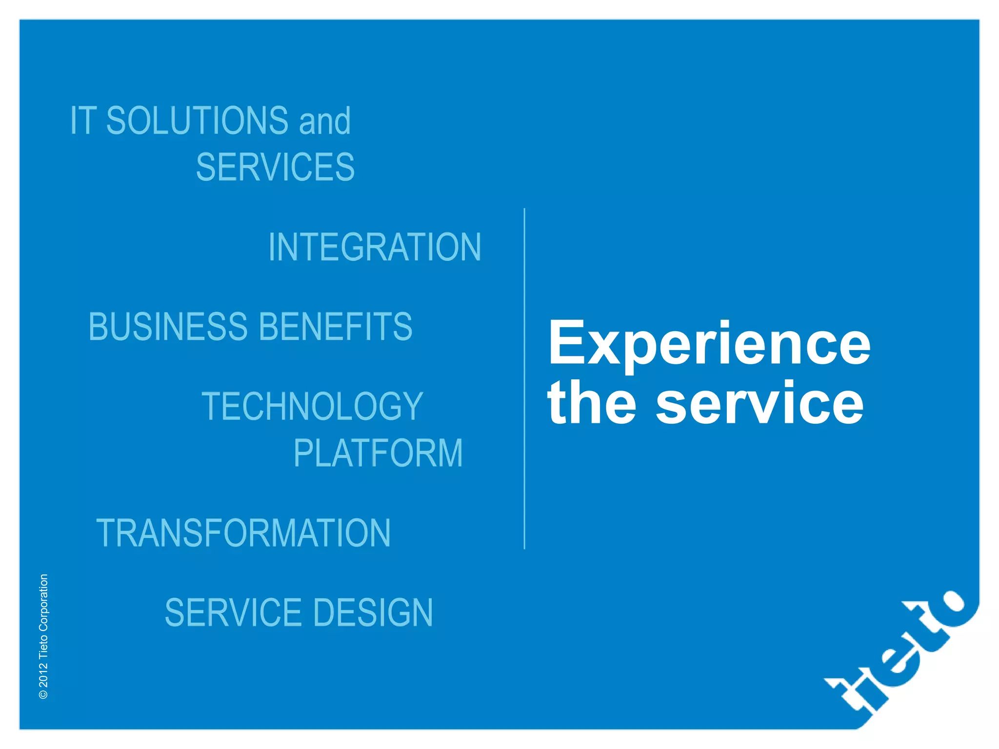 Tieto Company Presentation | PPTX