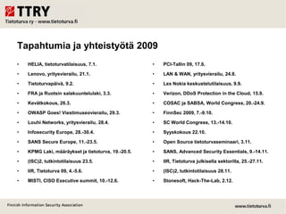 Tietoturva ry lyhyesti | PPT