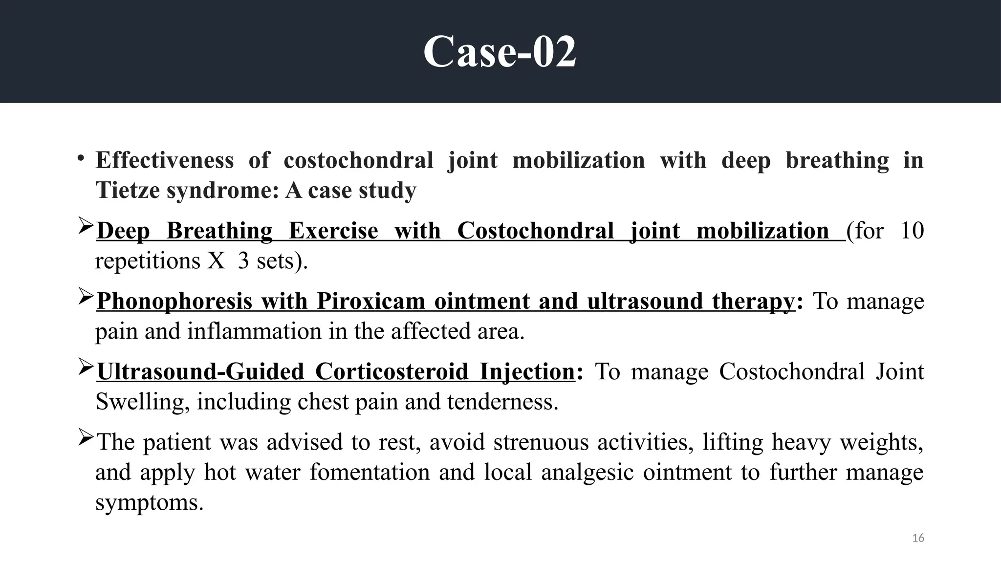 TIETZE SYNDROME: A Rare Disease Chest pain complication .pptx