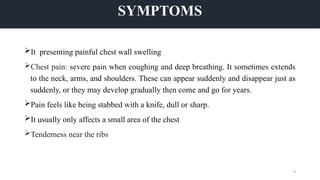 TIETZE SYNDROME: A Rare Disease Chest pain complication .pptx