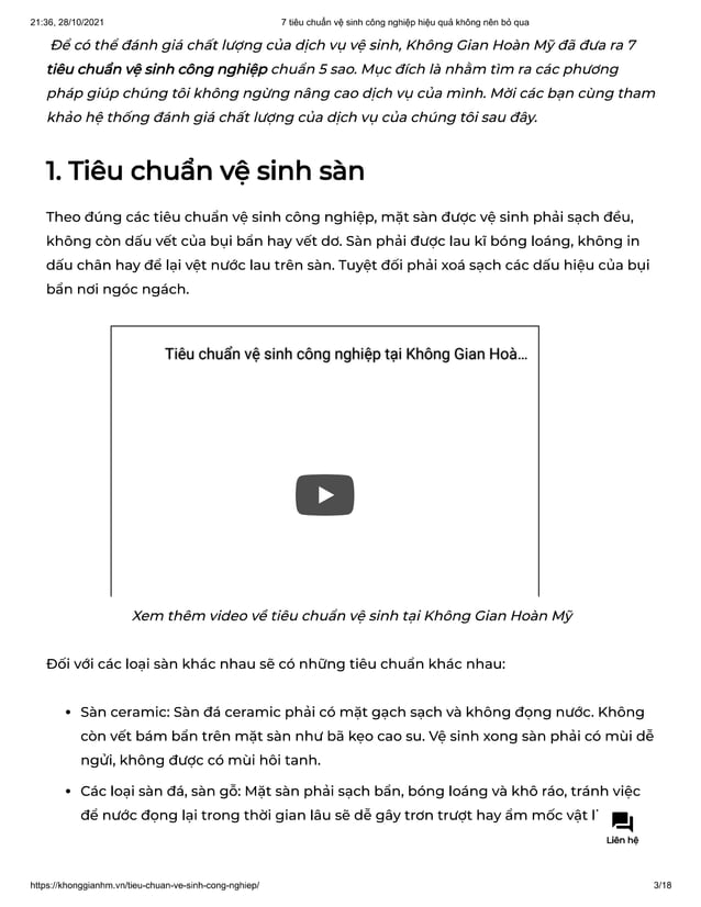 Tieu chuan ve sinh cong nghiep chat luong chi tiet | PDF
