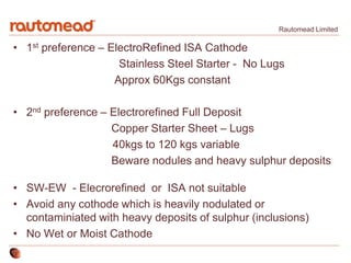 Tieu chuan Dong Cathode cho Rautomead - July, 2012.ppt