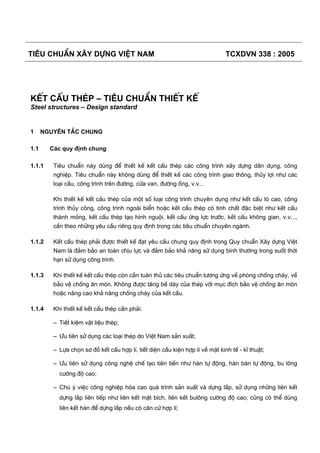Tieu chuan thiet ke thep | PDF