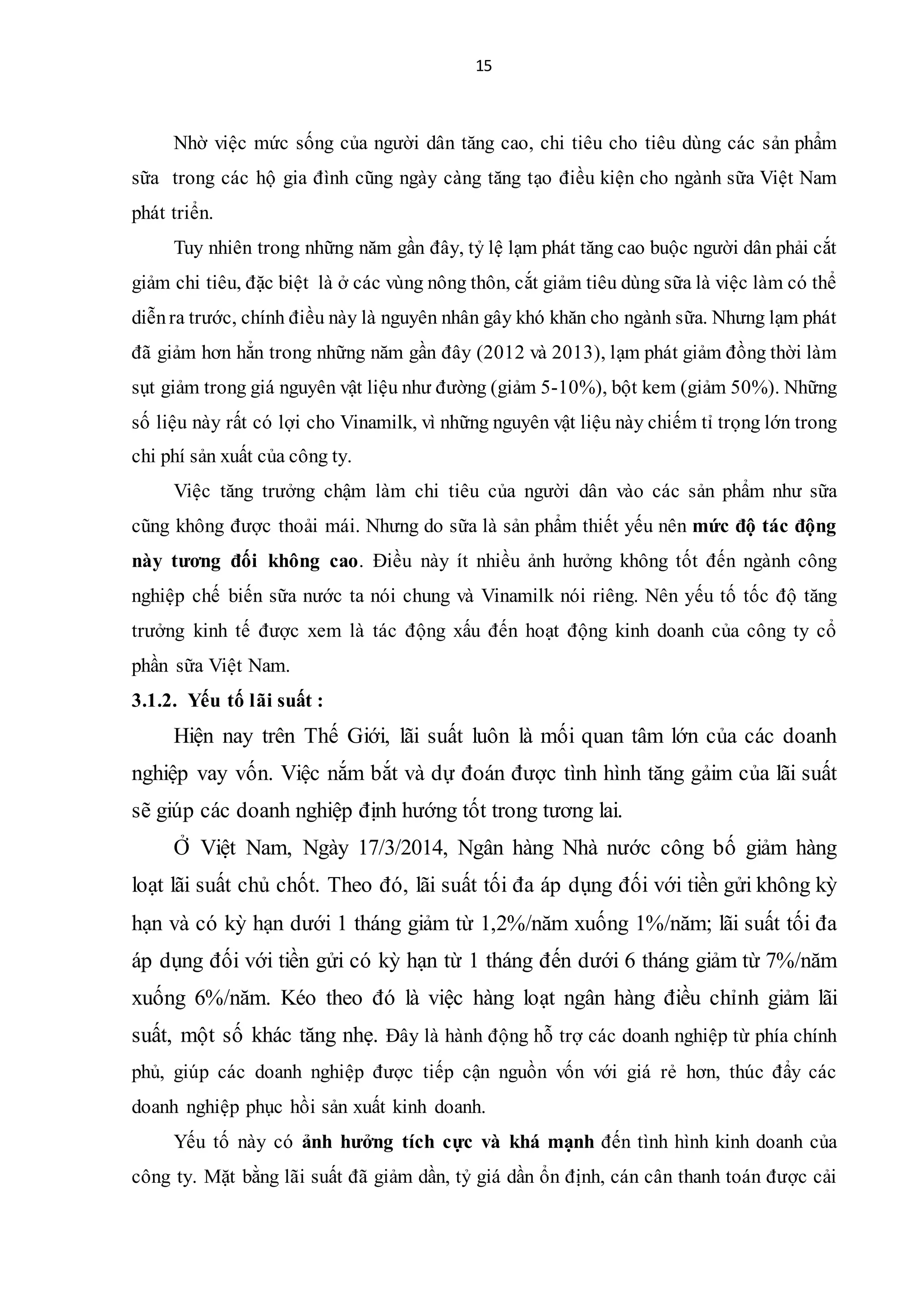 Tieu luan Quản trị Chiến lược Vinamilk | DOCX