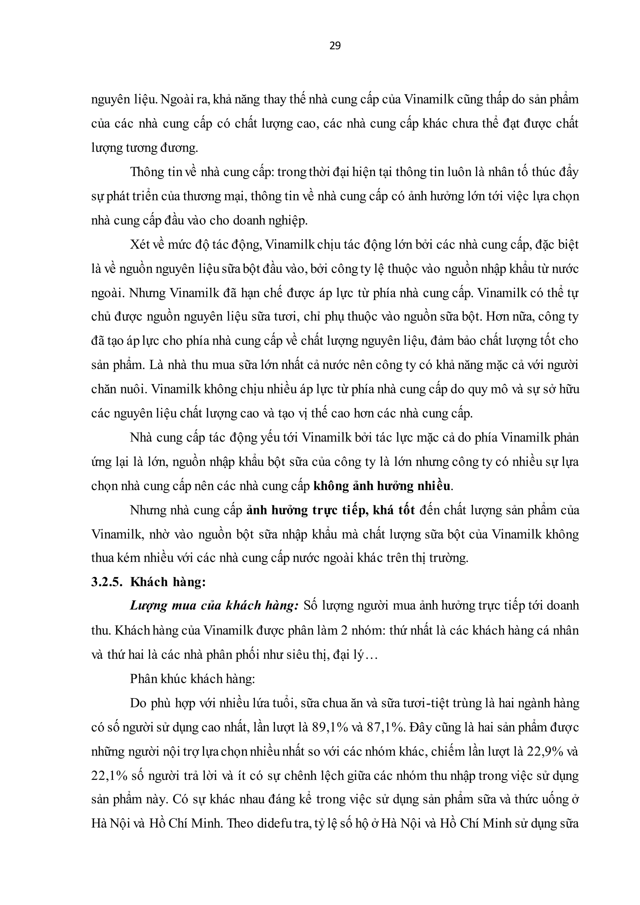 Tieu luan Quản trị Chiến lược Vinamilk | DOCX