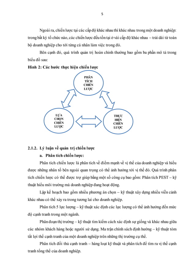 Tieu luan Quản trị Chiến lược Vinamilk | DOCX