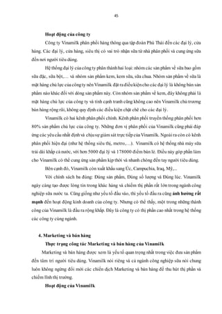 Tieu luan Quản trị Chiến lược Vinamilk | DOCX