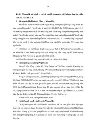 Tieu luan Quản trị Chiến lược Vinamilk | DOCX