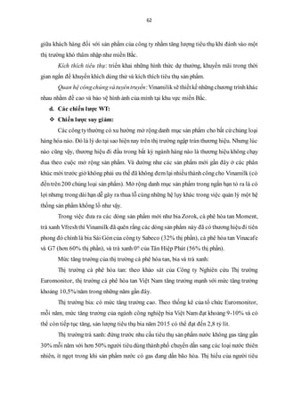 Tieu luan Quản trị Chiến lược Vinamilk | DOCX