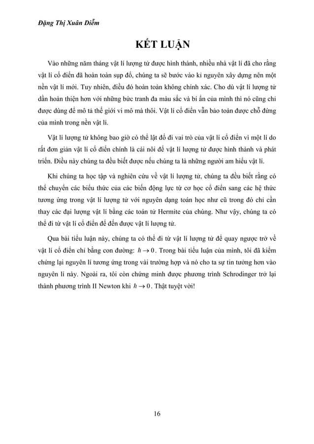 Hang so Dirac - Ranh gioi giua vat ly co dien va vat ly luong tu | PDF