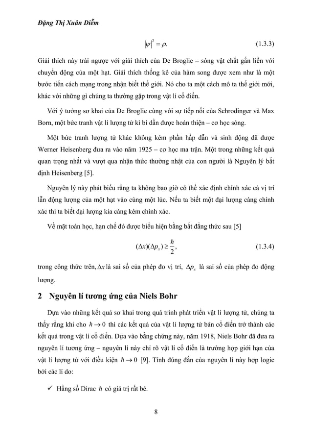 Hang so Dirac - Ranh gioi giua vat ly co dien va vat ly luong tu | PDF