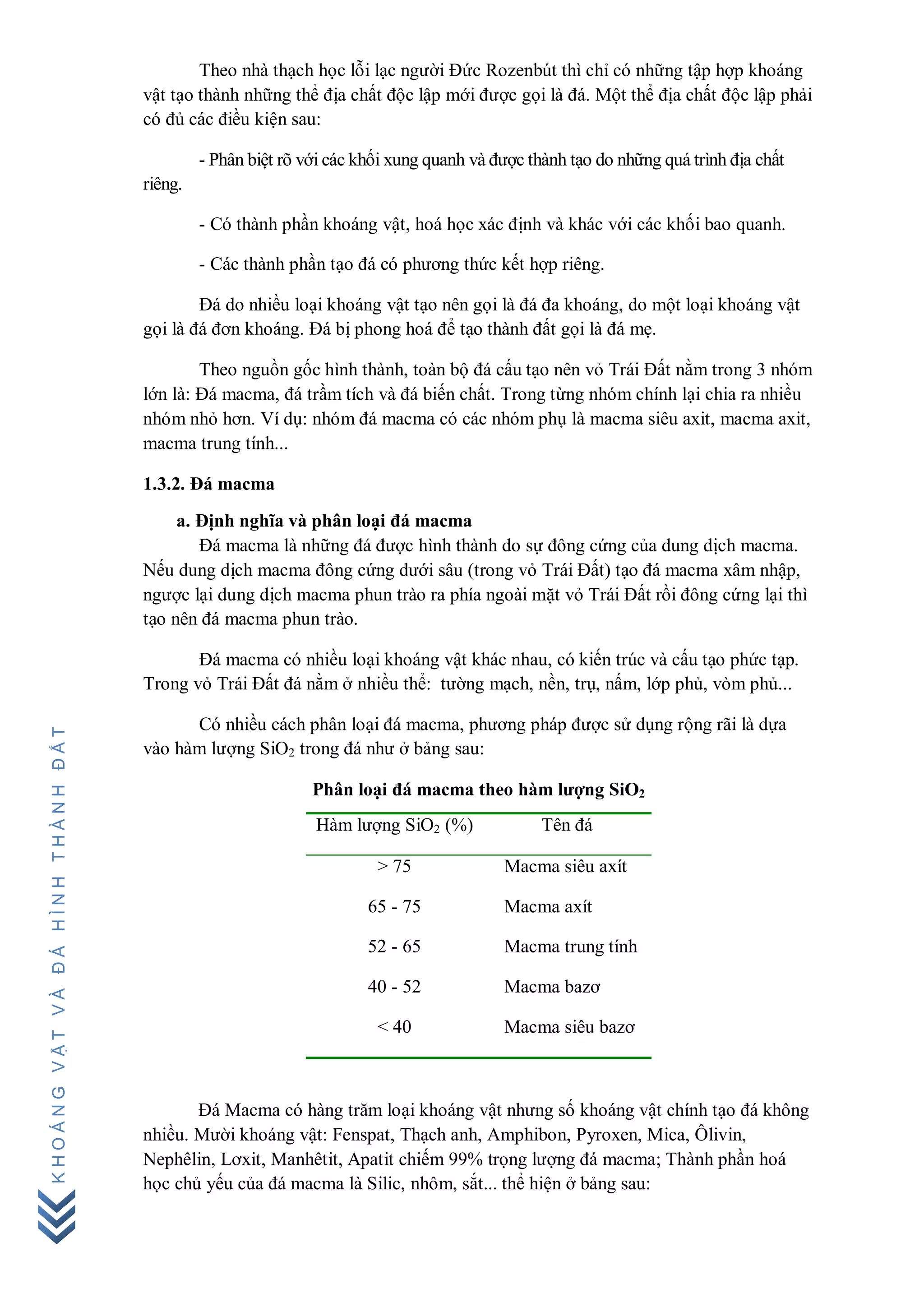 Tieu luan khoang vat va da hinh thanh dat | PDF