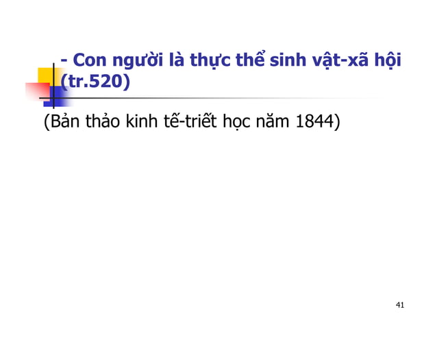 Tieu luan triet hoc quan diem ve con nguoi trong triet hoc mac lenin | PDF