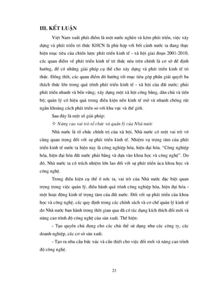 Tieu luan ung dung khoa hoc cong nghe vao cuoc song con nguoi | PDF