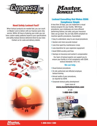 Catalogue khoa LOTO (Lockout Tagout)_TIFACO | PDF