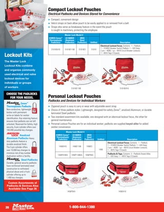Catalogue khoa LOTO (Lockout Tagout)_TIFACO | PDF