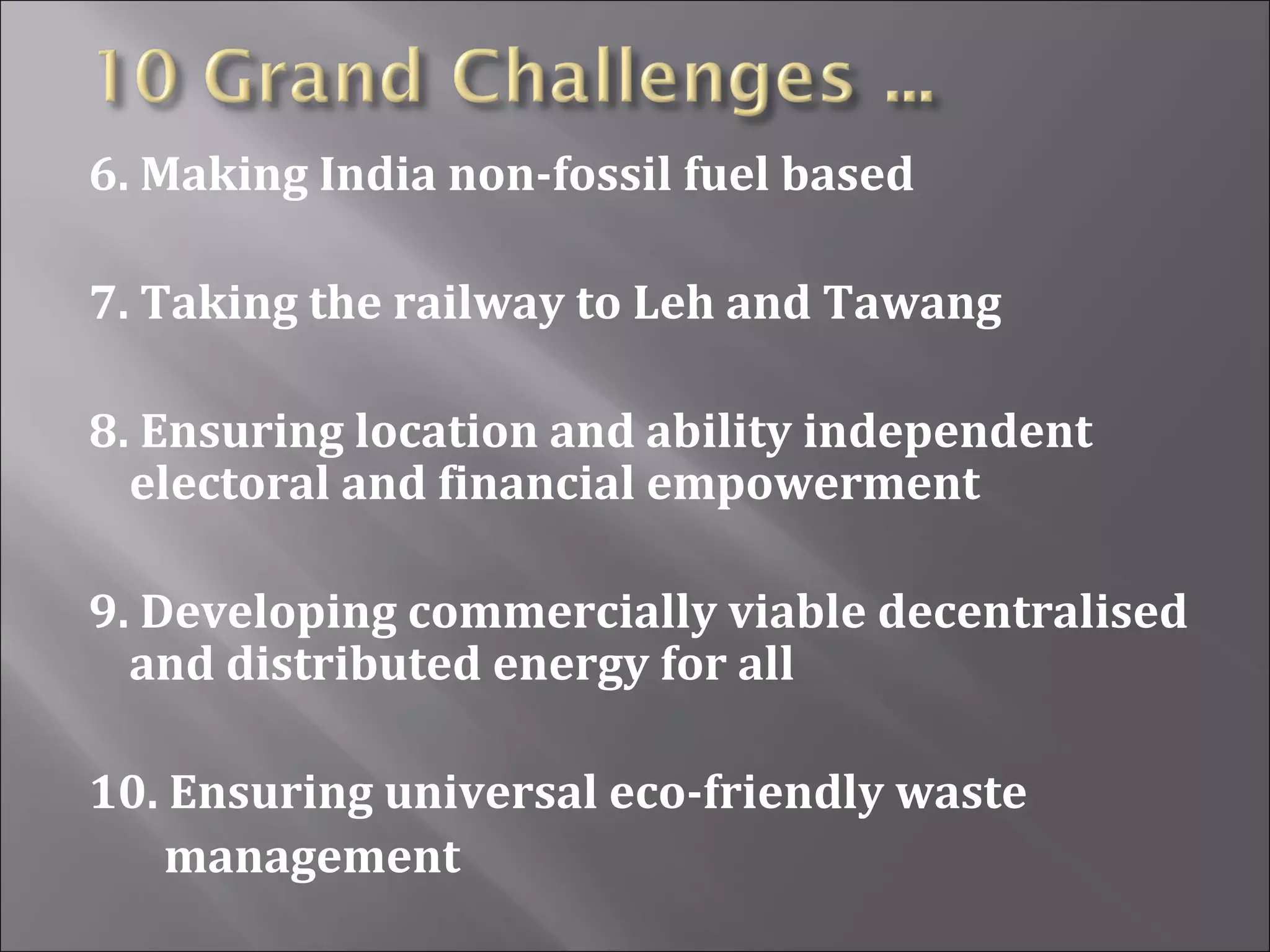 TIFAC: Technology Vision 2035 | PPT