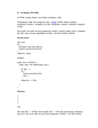 Tifanieindahyulianti 1610530183 tugasperulangan_algoritma_muhammadyunus | DOCX