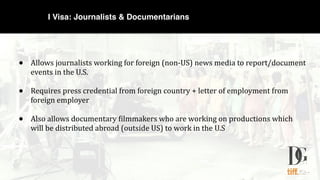 Cross-Border Canadian Visa Options for Filmmakers and Other Artists | PPT