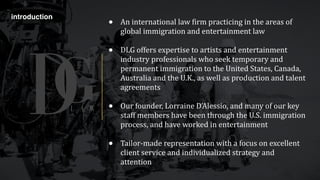 Cross-Border Canadian Visa Options for Filmmakers and Other Artists | PPT