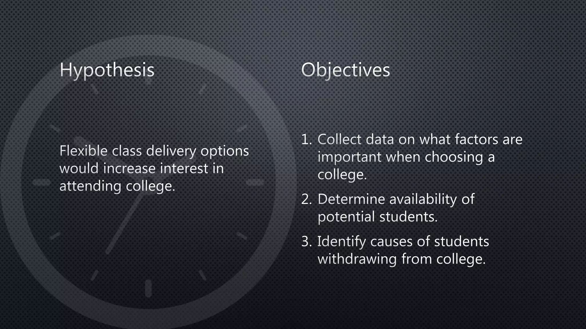 College Preference Survey | PPTX