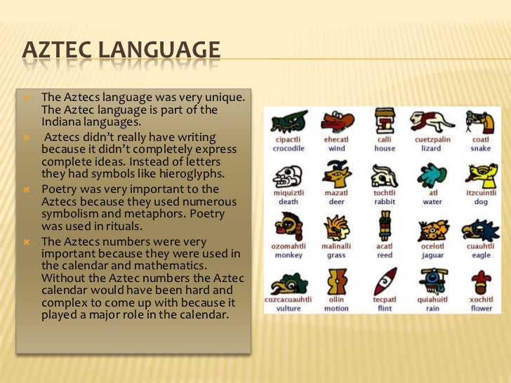 Tiffany Aztec Culture