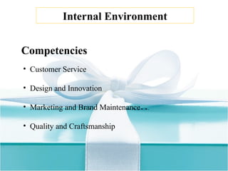 Tiffany Strategy Presentation | PPT