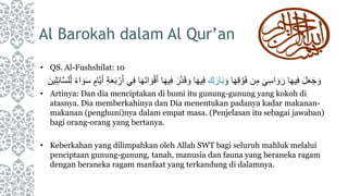 Tiga bentuk keberkahan hidup | PPTX