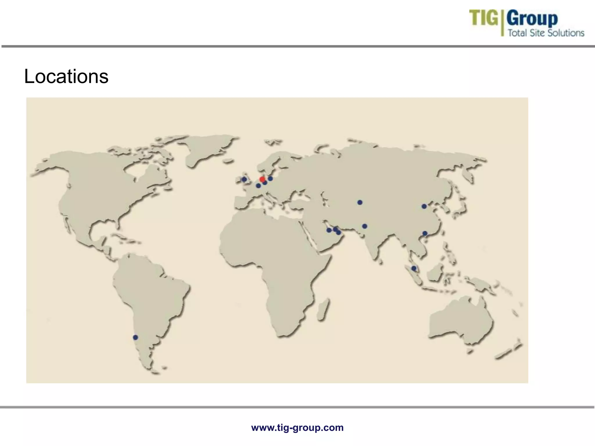 TIG GROUP | TOTAL SITE SOLUTIONS | PPTX