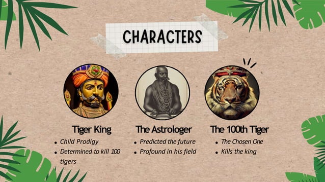 Tiger King Class-12 PPT.pptx | Hunting and Shooting | Sports
