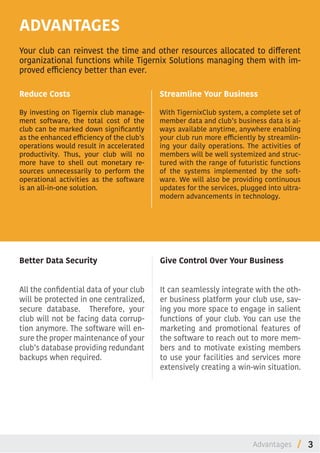 Overview of Club Management System | PDF