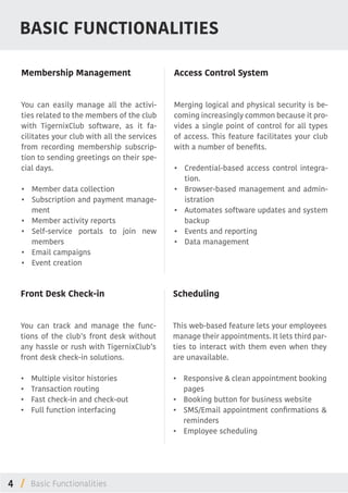 Overview of Club Management System | PDF