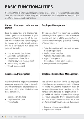 Overview of HRMS Module of ERP System | PDF