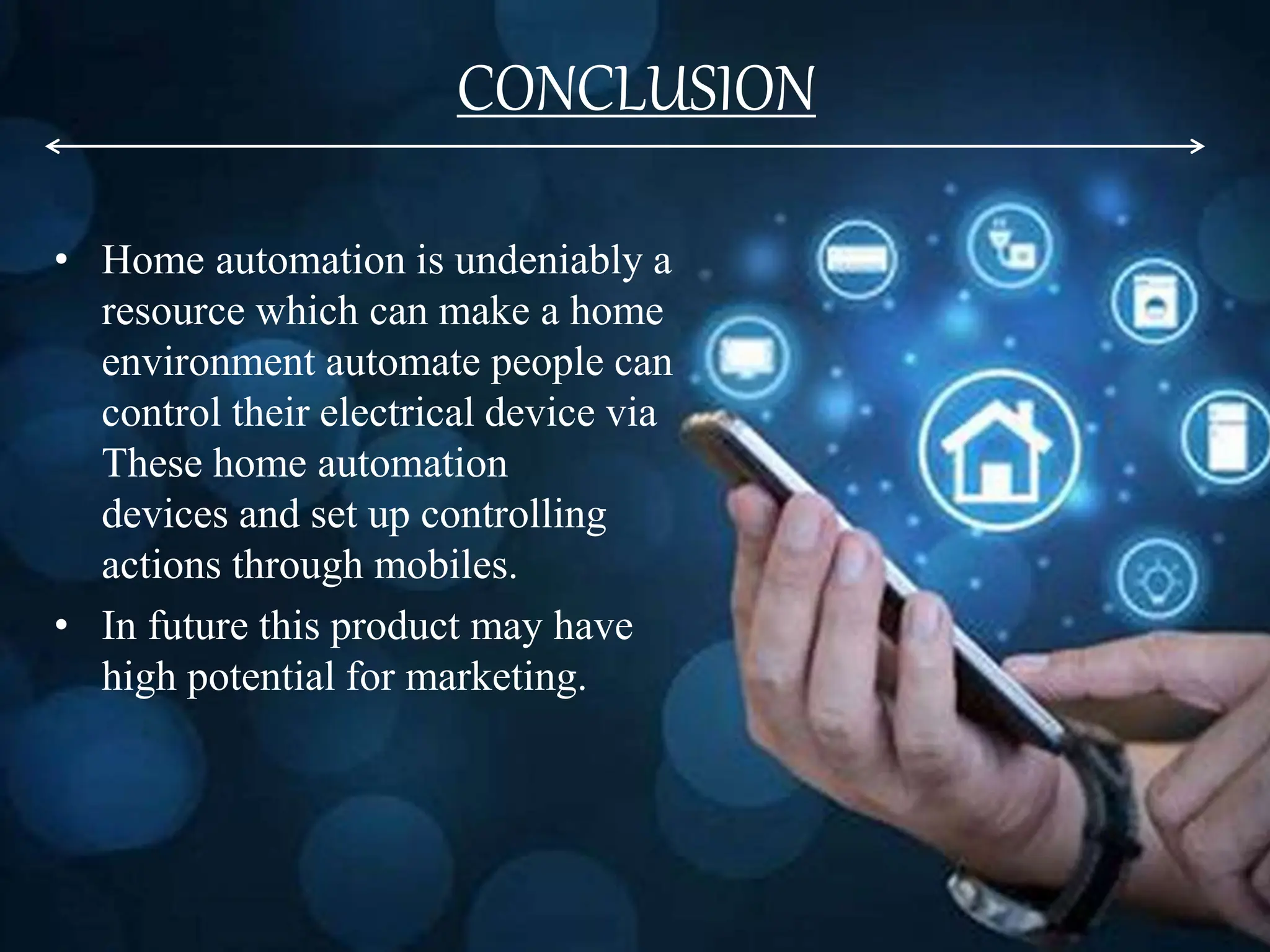 automatic room light control using application | PPT